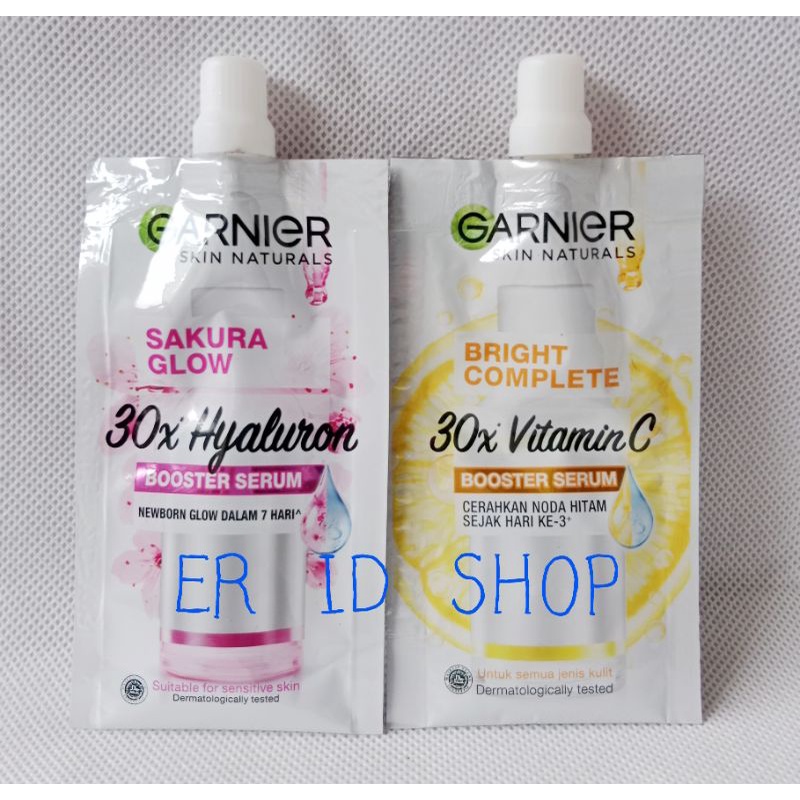 Jual Garnier booster serum sachet 7.5ml | Shopee Indonesia