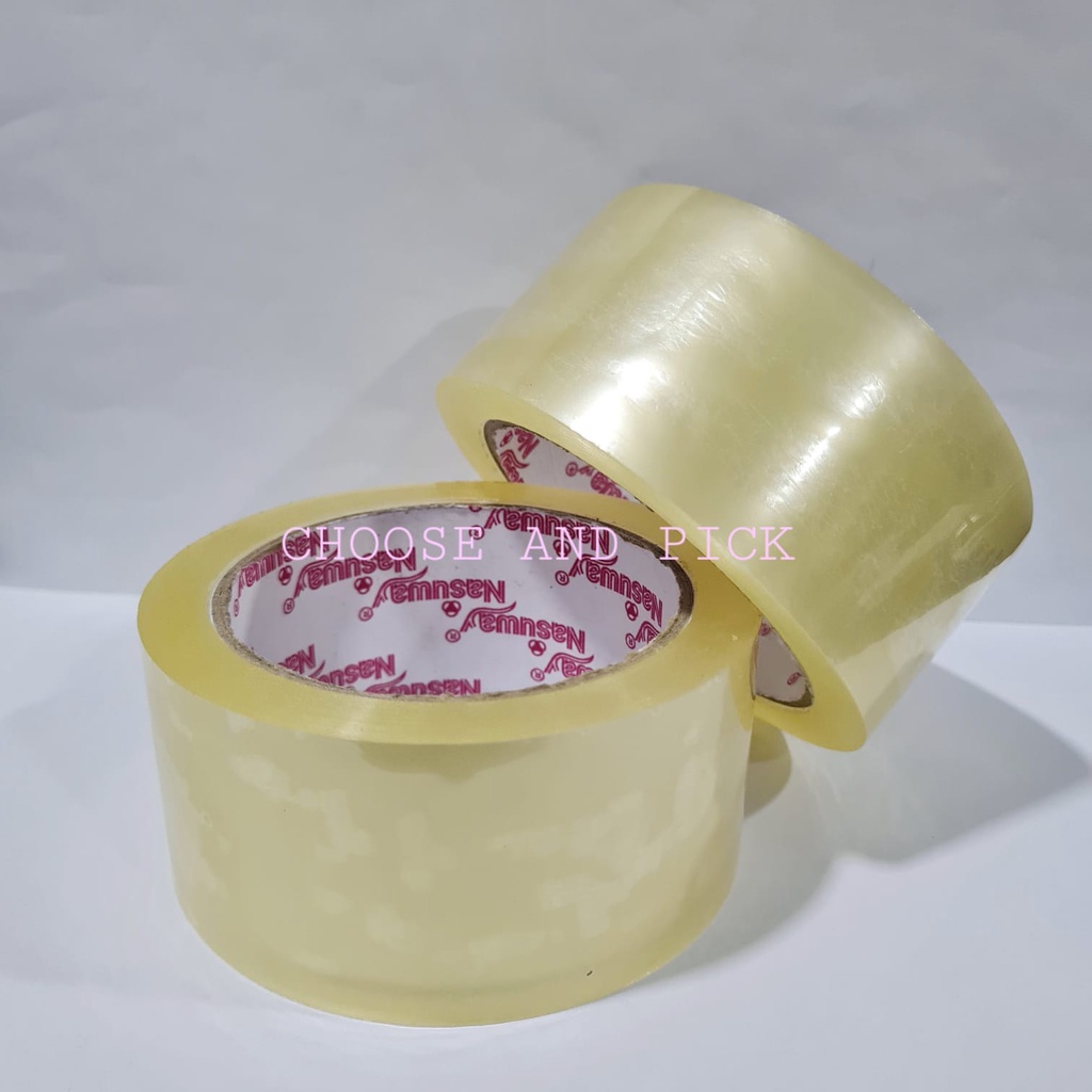 Jual Lakban Bening / Lakban Coklat Ukuran 2 inch 48mm / Lakban Besar ...