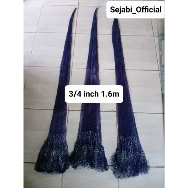 Jual (Sejabi) Termurah Jala Lempar Ikan Ukuran 3/4 Inch Tinggi 1.7 - 2 ...