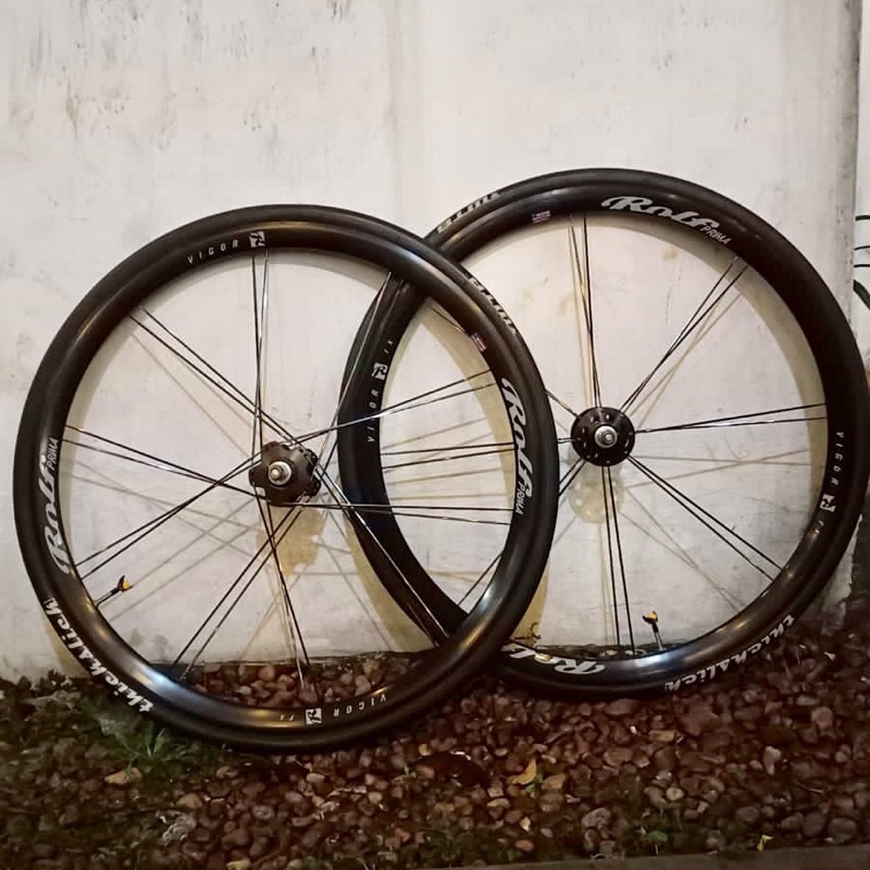 Jual Rolf Prima Vigor FX Alloy 18/20H 18H 20H 18 20 H Wheelset Wheel ...