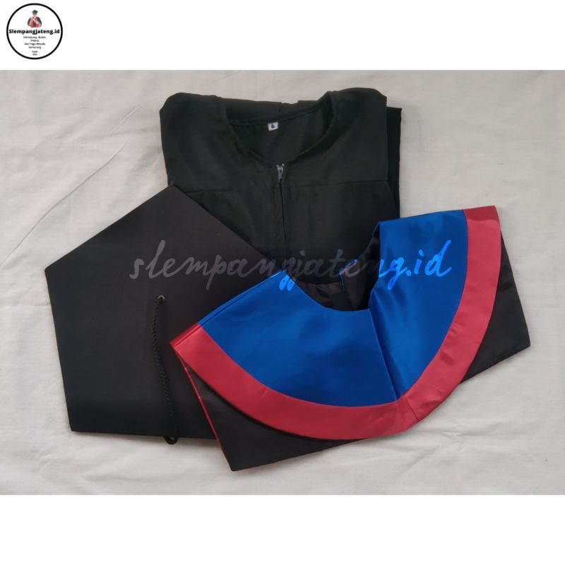 Jual TOGA WISUDA UNDIP S1 (JUBAH + TOPI + TALI TOPI+ SLEBER) | Shopee ...