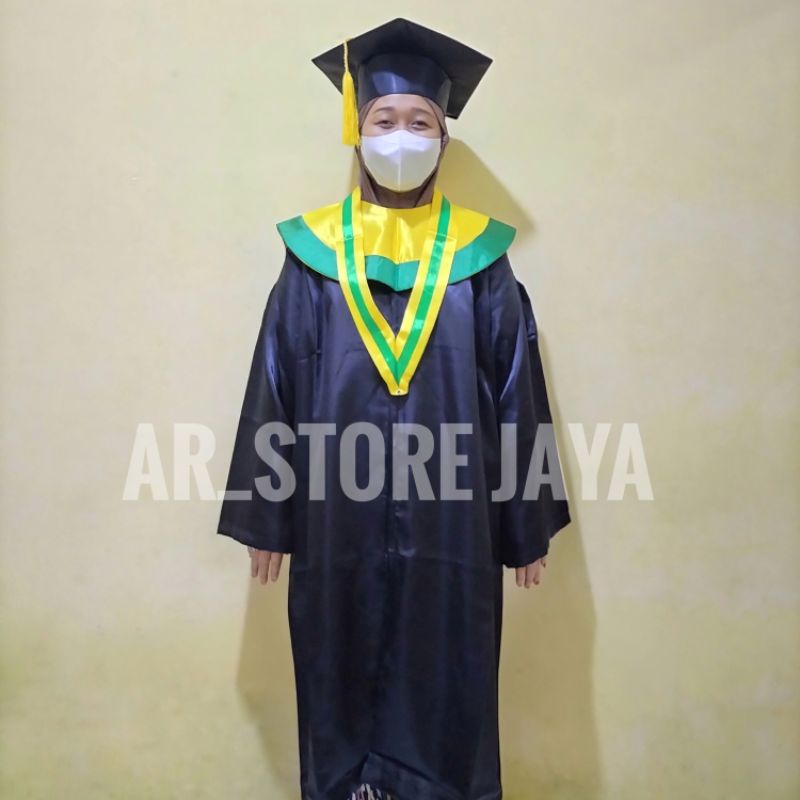 Jual Toga wisuda SMP SMA MAHASISWA ready stock | Shopee Indonesia