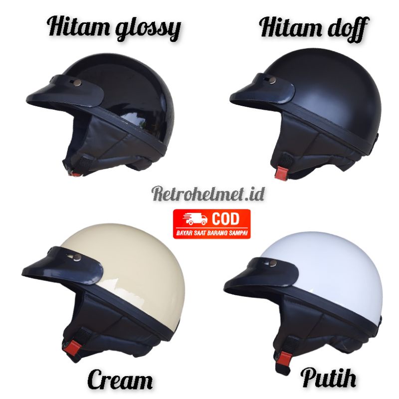 Jual HELM CHIPS RETRO DEWASA FULLSET PET PACKING KARDUS | Shopee Indonesia