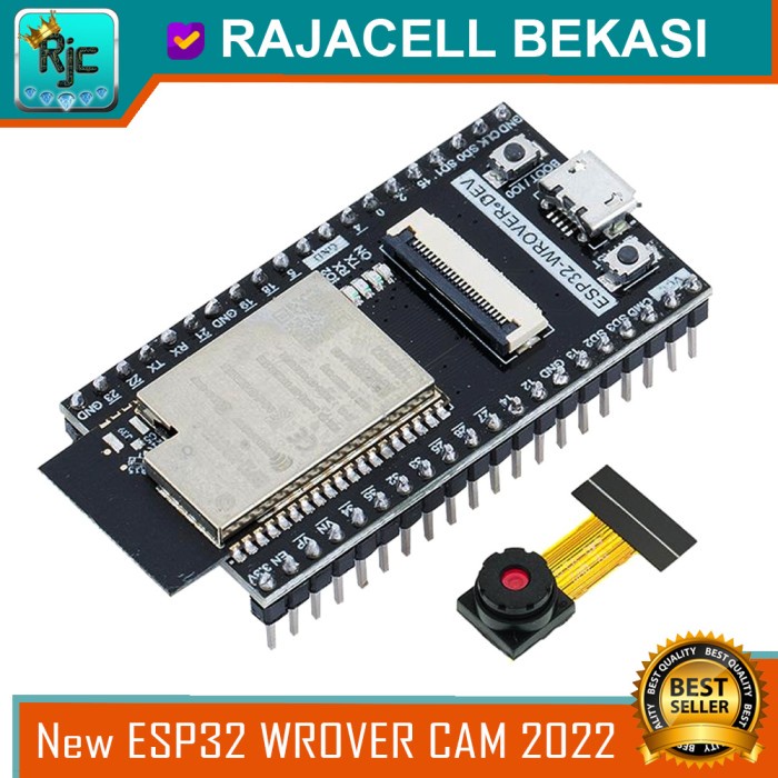 Jual New ESP32 WROVER CAM 2022 Wifi Bluetooth Camera ESP32-CAM Dev Board | Shopee Indonesia