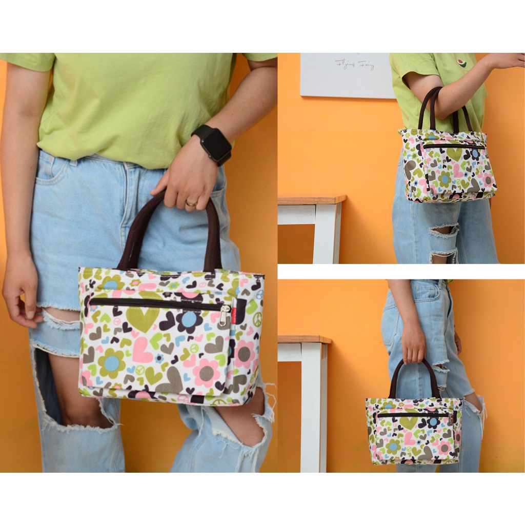 Jual Tas Kanvas Tahan Air Baru/Tas Jinjing Wanita /Tas Kain /Tas Ibu ...