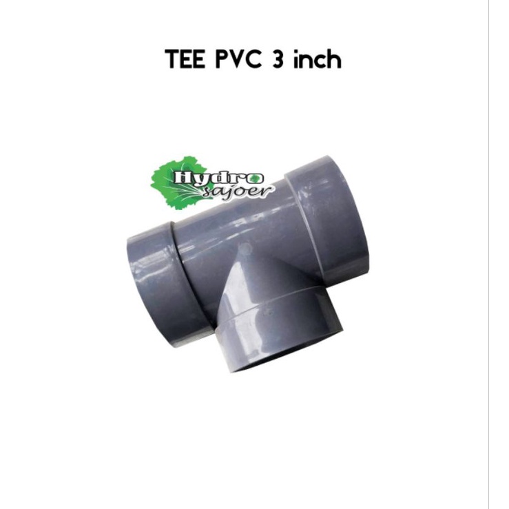 Jual Sambungan Pipa PVC TEE 3" Tee Sock 3 Inch Fitting Pipa Pvc | Shopee Indonesia