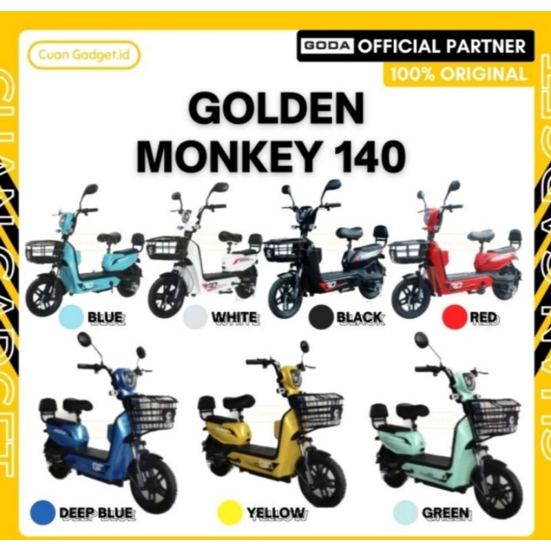 Jual Sepeda listrik Goda monkey 140 100% ori garansi resmi | Shopee ...