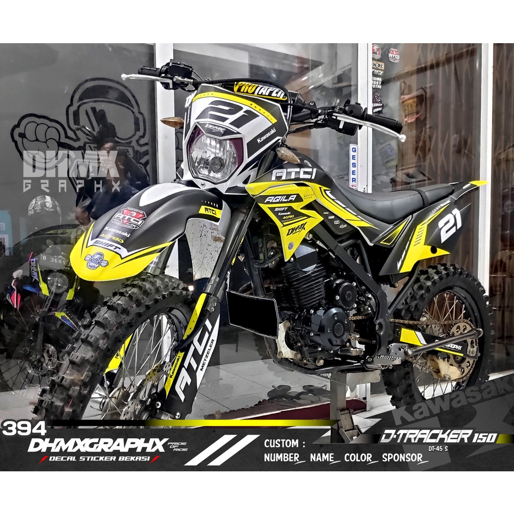 Jual DHMX Decal Sticker D Tracker 150 D-Tracker (DT-45 S) | Shopee ...