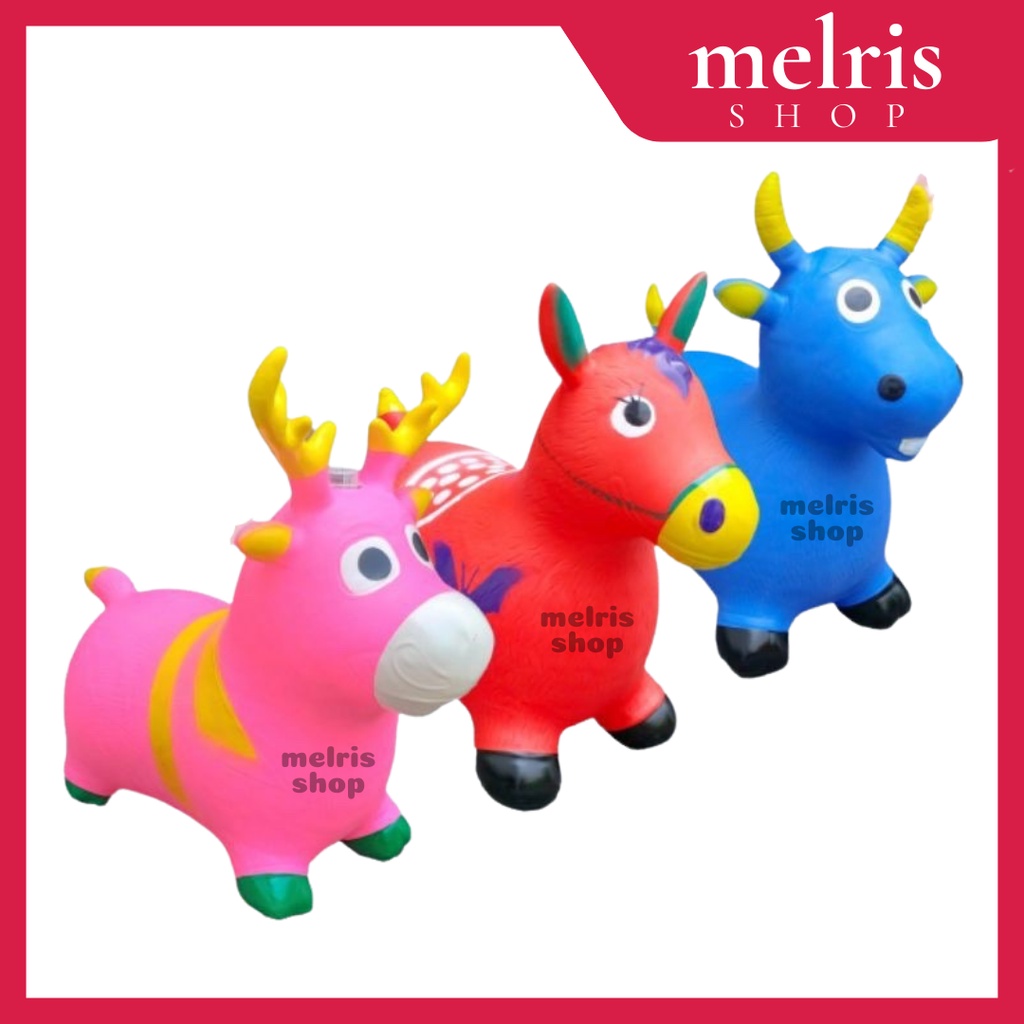 Jual Jumping Animal Musik Sapi Kuda Rusa / Mainan Tunggang Kuda Kudaan ...