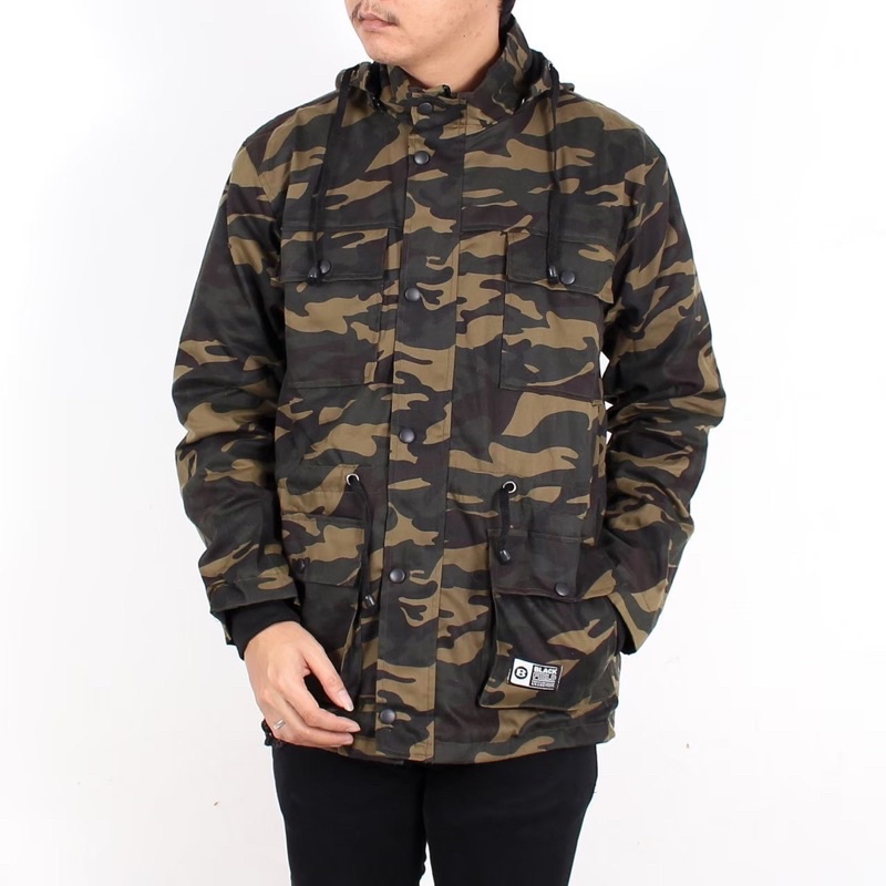 Jual Jacket loreng parka premium original kanvas | Shopee Indonesia