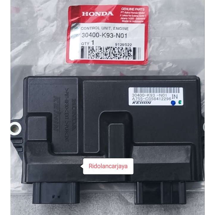 Jual ECU / CDI CONTROL UNIT ENGINE SCOOPY ESP 30400-K93-N01 ORIGINAL ...
