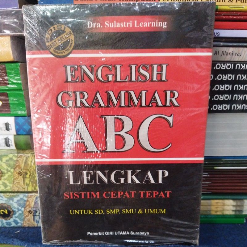 Jual ENGLISH GRAMMAR ABC LENGKAP - DRA. SULASTRI LEARNING | Shopee ...