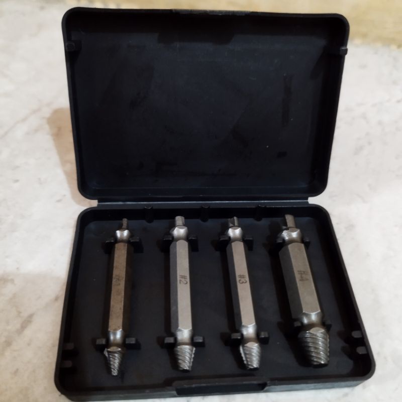 Jual Speedout tool pembuka baut rusak damaged screw speed out extractor ...