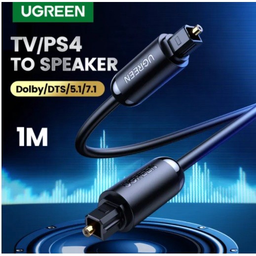 Jual Ugreen KABEL OPTIC AUDIO DIGITAL OPTICAL CABLE TOSLINK DTS PCM ...