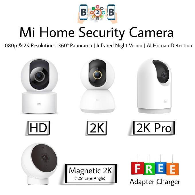Jual Mi Home Security Camera 360 HD / 2K / 2K Pro - Mi Smart CCTV ...