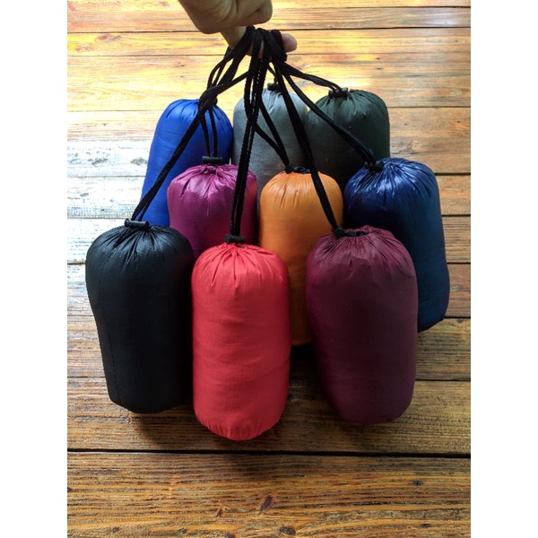 Jual Stuff sack jaket | Pouch jaket ultralight | Tas serut | Tas jaket ...