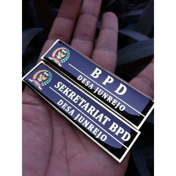 Jual NAME TAG NAMETAG NAMA DADA AKRILIK CUTOM DESAIN PENITI MAGNET PAKU ...