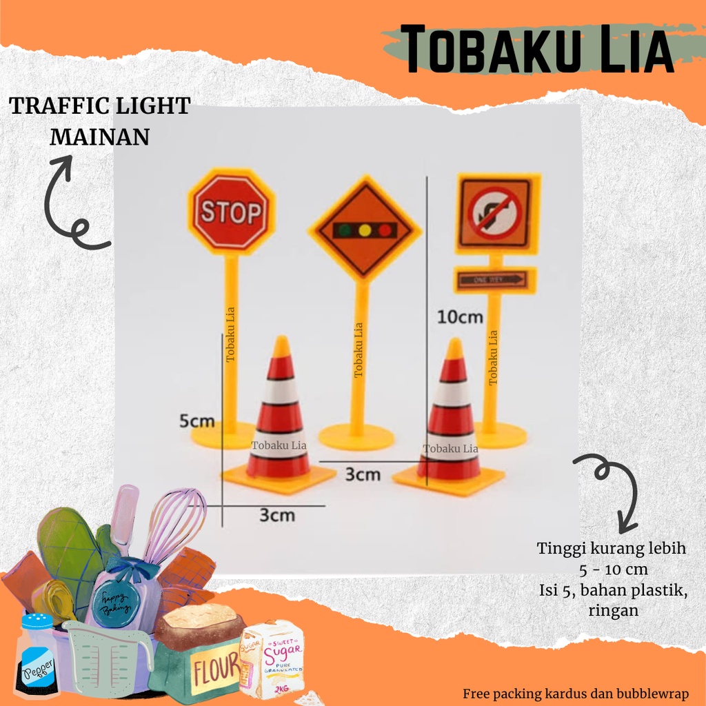 Jual HIASAN MINIATUR RAMBU TRAFFIC LIGHT MAINAN | Shopee Indonesia