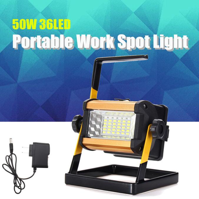 Jual LED Portable Work Flood Light Camping Fishing Outdoor Lamp ...
