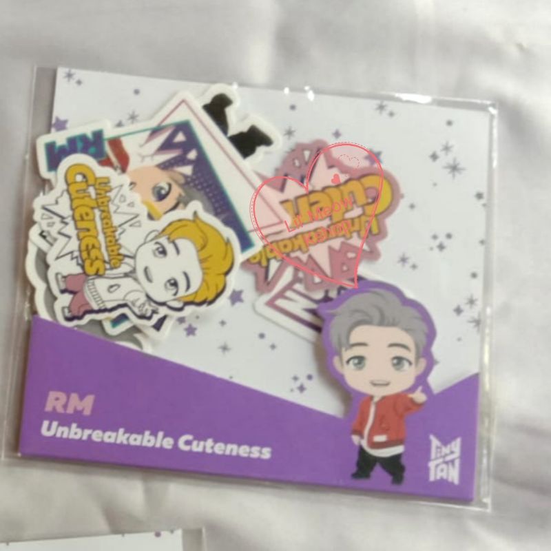 Jual [READY STOCK] BTS TinyTAN OFFICIAL MIC DROP STICKER SET (Sealed ...
