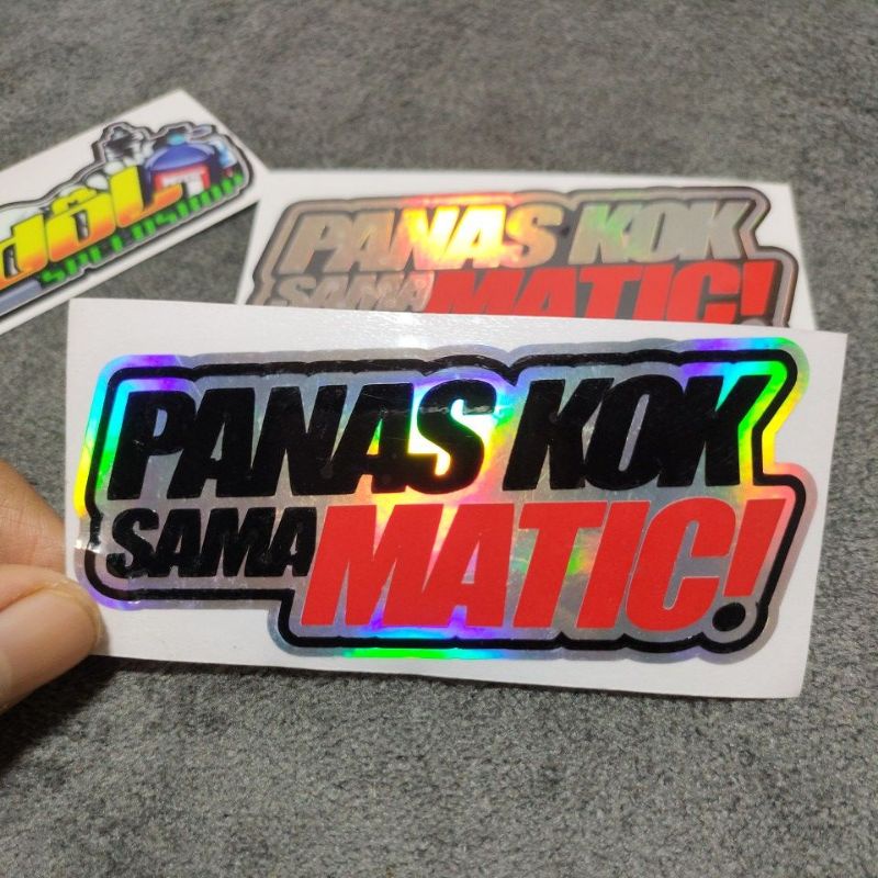 Jual Stiker Panas Kok Sama Matic Cutting | Shopee Indonesia