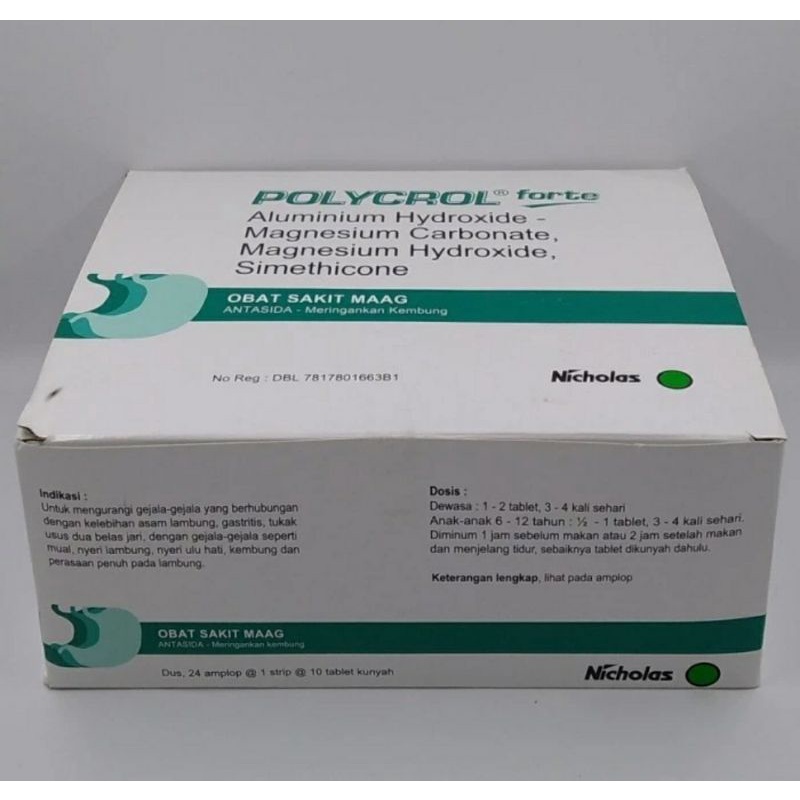 Jual Polycrol Forte Tablet Box isi 240Tablet | Shopee Indonesia
