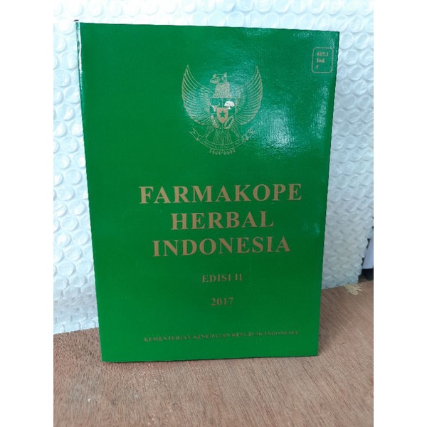 Jual buku farmakope herbal Indonesia edisi 2 | Shopee Indonesia