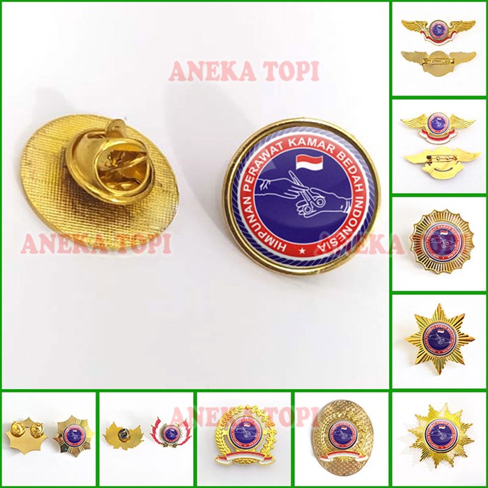 Jual Pin Logo HIPKABI Pin Bros Wing Logo Himpunan Perawat Kamar Bedah ...