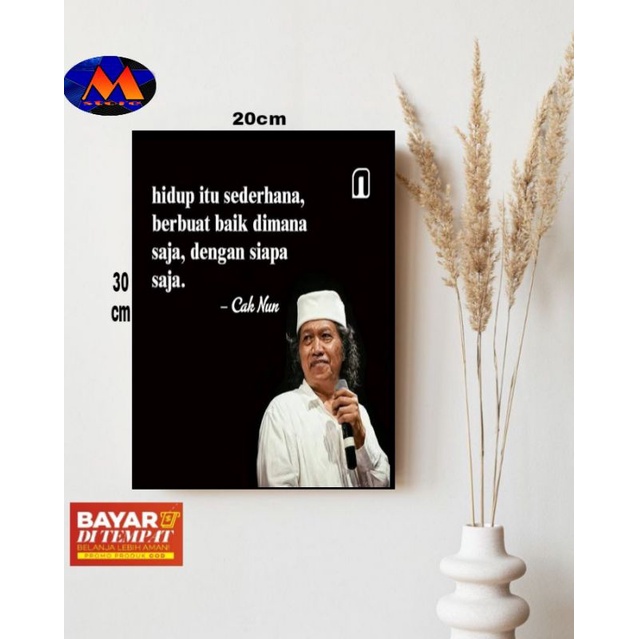Jual HIASAN DINDING TEMA CAK NUN/POSTER DINDING CAK NUN MAIYAH/POSTER ...