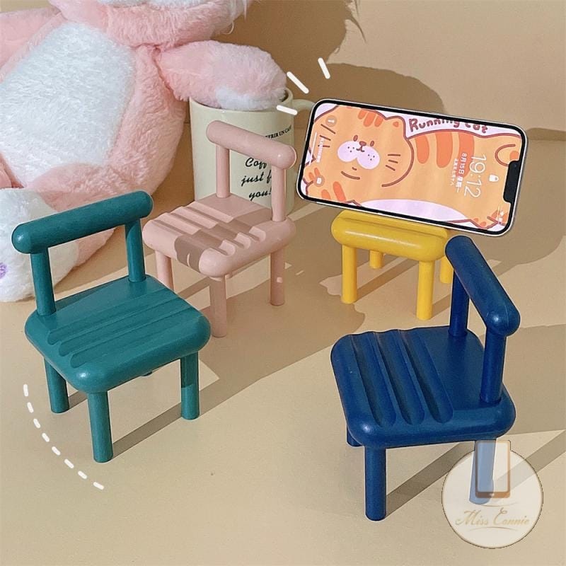 Jual Holder Kursi Macaron Folding Chair / Stand Holder Dudukan ...