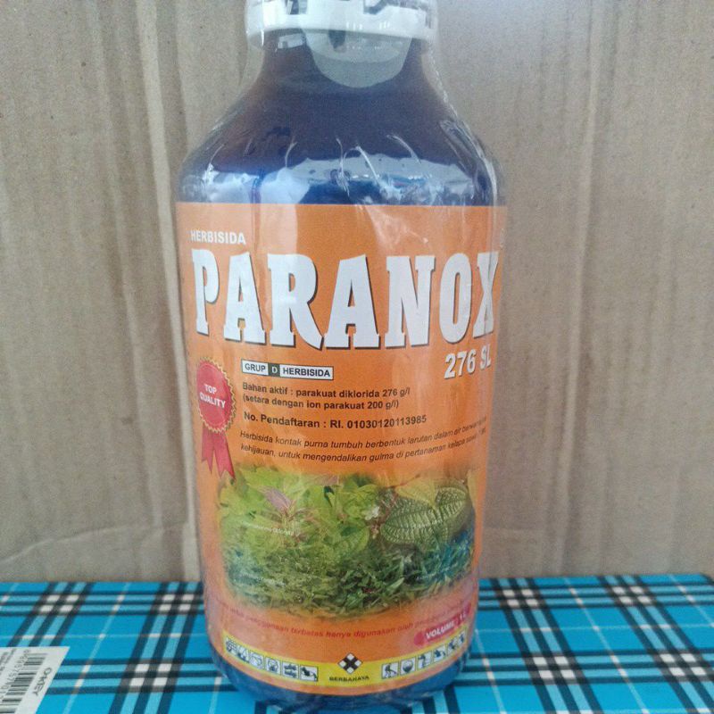 Jual obat rumput paranox 1 Ltr Herbisida Kontak Pembasmi Aneka Macam ...