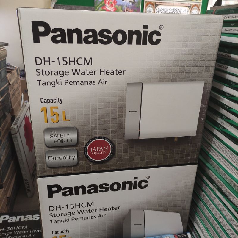 Jual Panasonic Water Heater Tangki Pemanas Air Free Install DH-15HCM DH ...