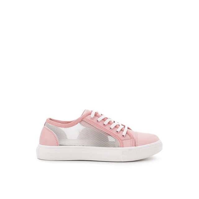 Jual Hush Puppies Sneakers Wanita Cameo Glass Lace Up Pink | Shopee ...