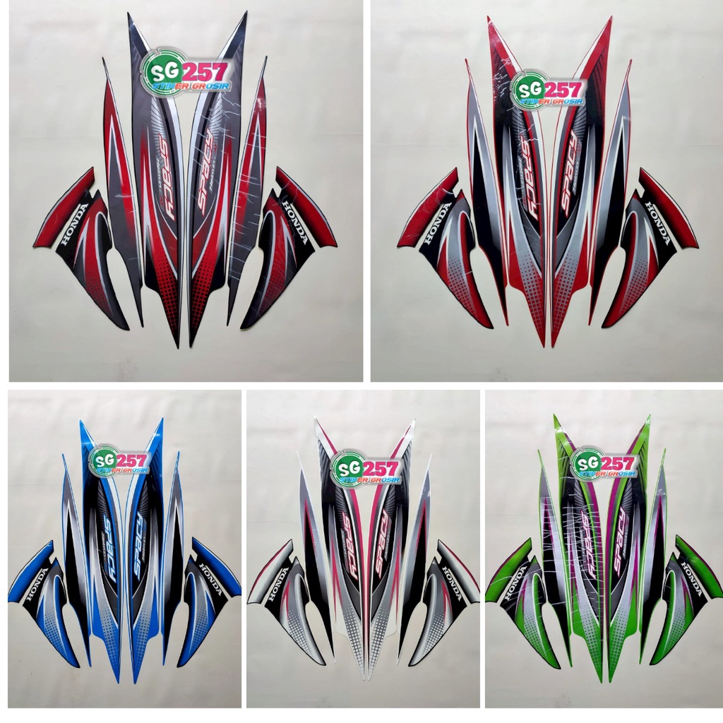 Jual STRIPING STIKER LIS BODY MOTOR SPACY KARBU 2011 2012 | Shopee ...