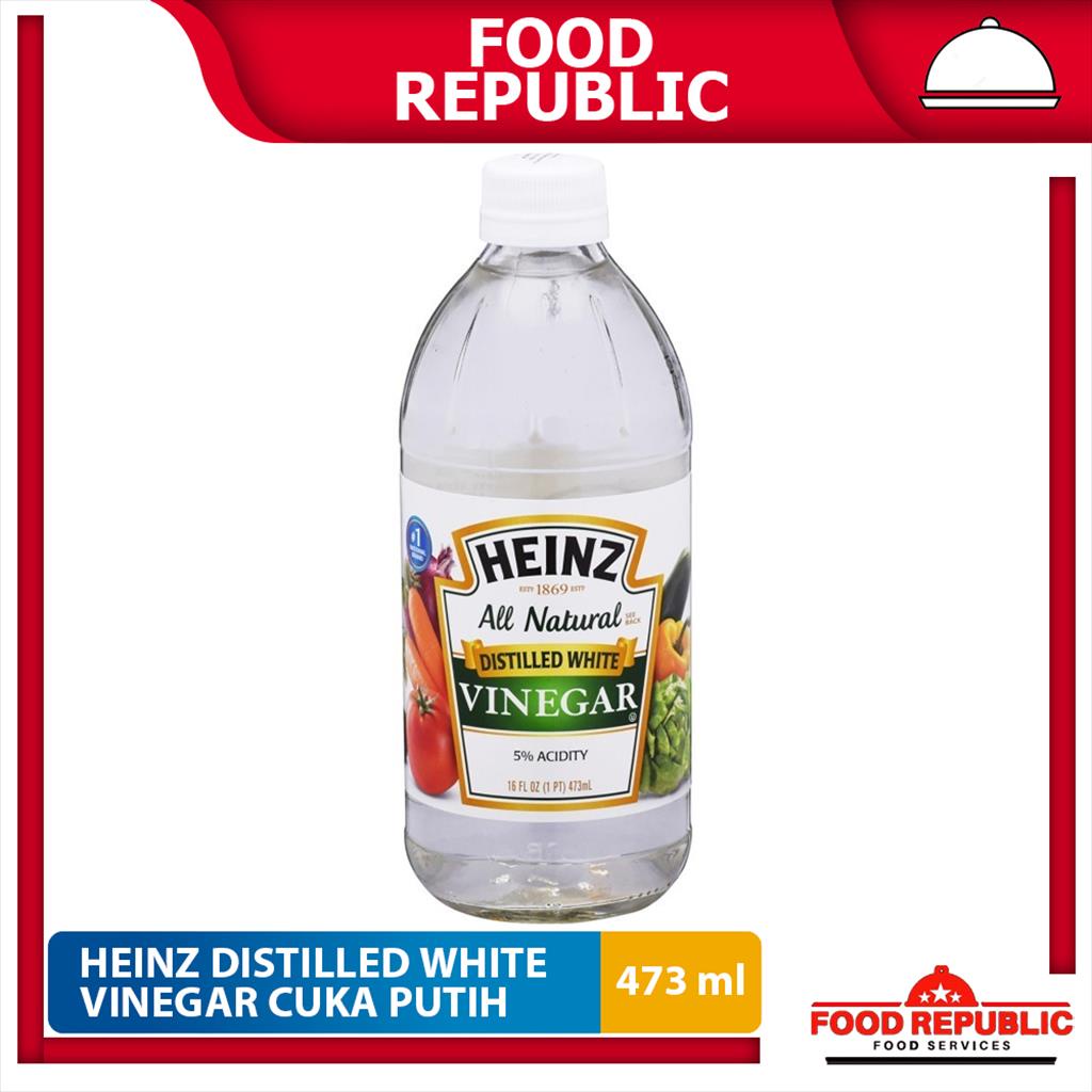 Jual Cuka Putih / Distilled White Vinegar Heinz 473 ML | Shopee Indonesia