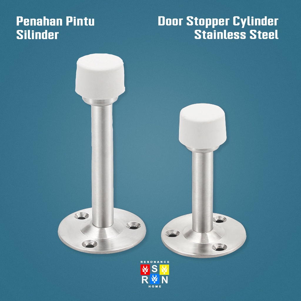 Jual Penahan Pintu / Pengganjal Pintu | Door Stopper Silinder Stainless ...