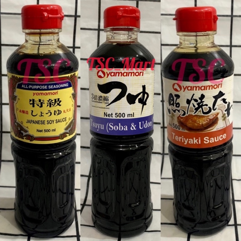 Jual Yamamori Teriyaki Sauce 500ml / Yamamori Japanese Soy Sauce 500ml ...