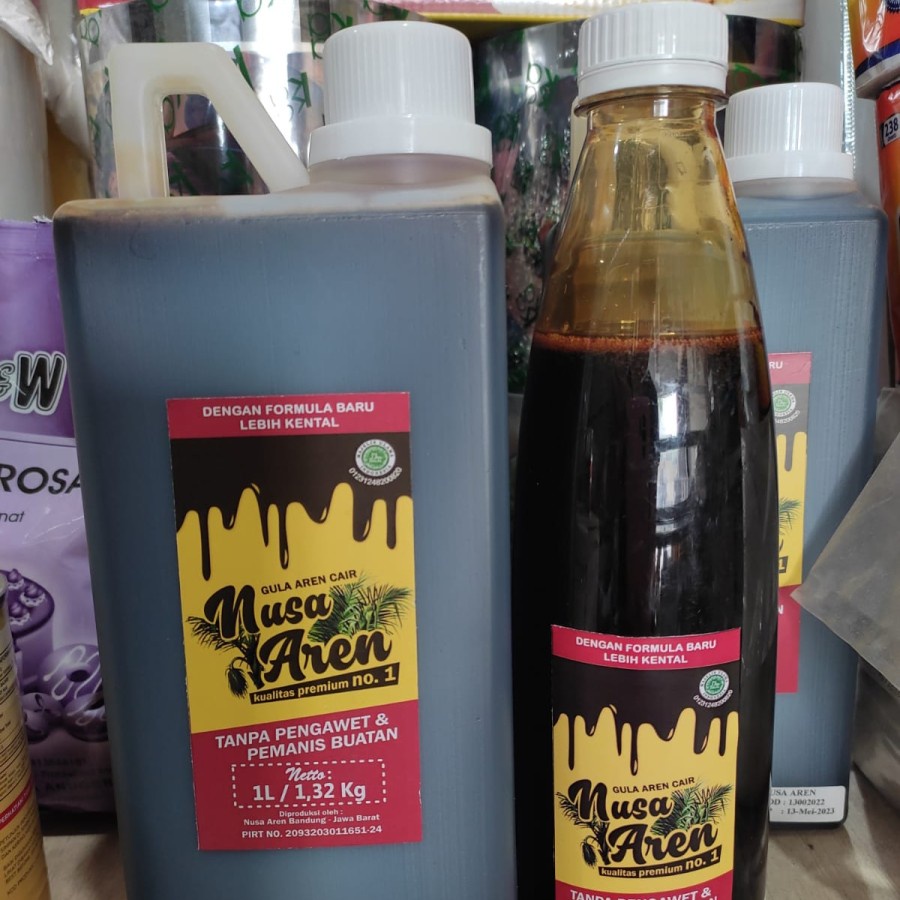 Jual Gula Aren Cair / Gula Aren Nusa Aren (500 ml/ 1000ml) | Shopee ...