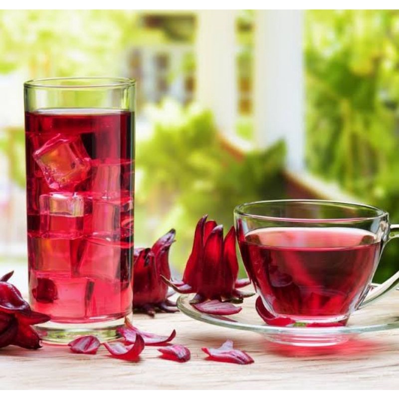 Jual Teh Bunga Rosella Merah Kering (100gr) | Shopee Indonesia