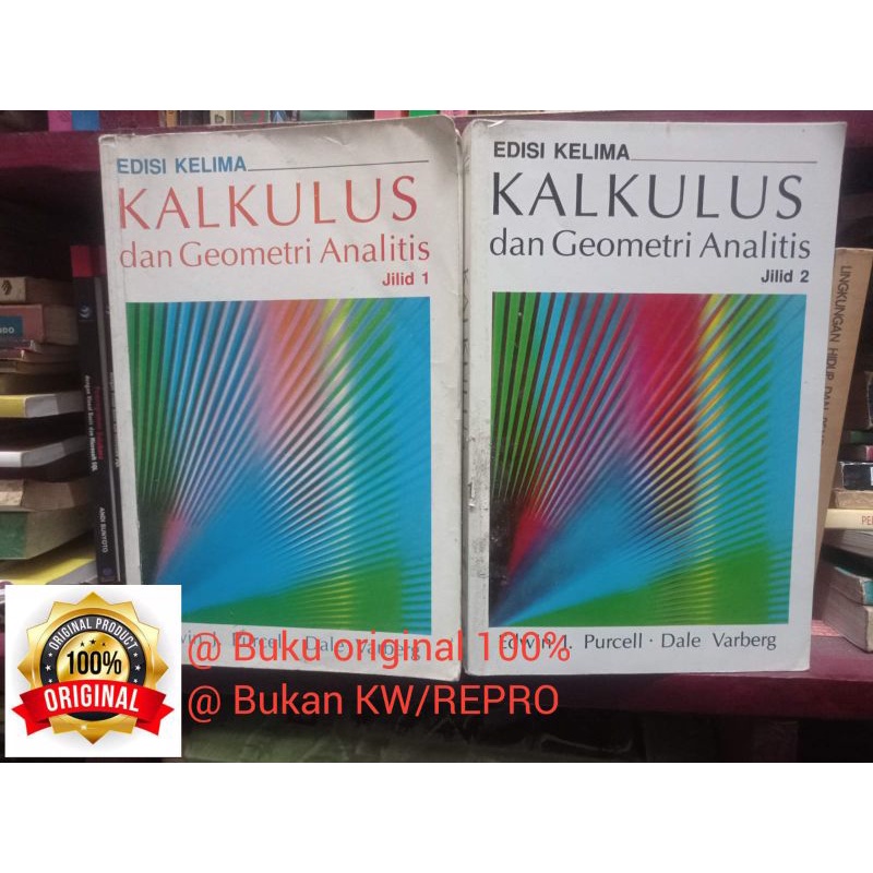 Jual buku 100% original kalkulus edisi 5 jilid 1 & 2 (sepaket). bekas ...