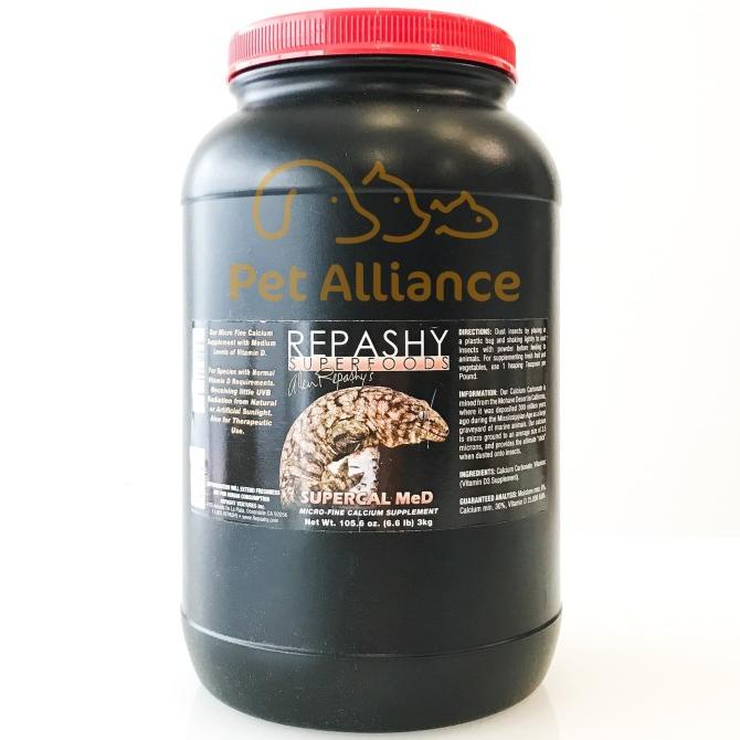 Jual Repashy Supercal Med Calcium Supplement Kalsium + D3 Reptil ...