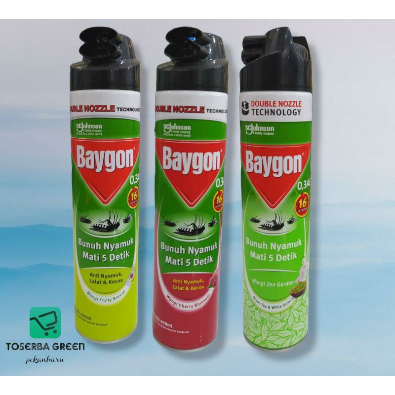 Jual Baygon bunuh nyamuk 5 detik 600 gr | Shopee Indonesia