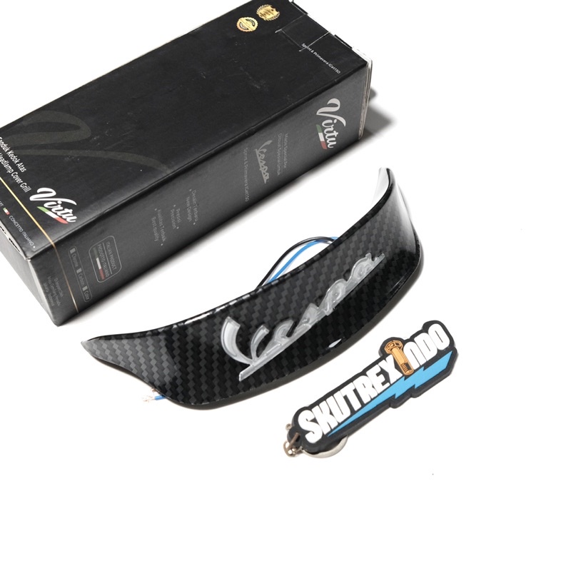 Jual Visor Mini Shield Virtu Carbon Vespa Sprint | Shopee Indonesia