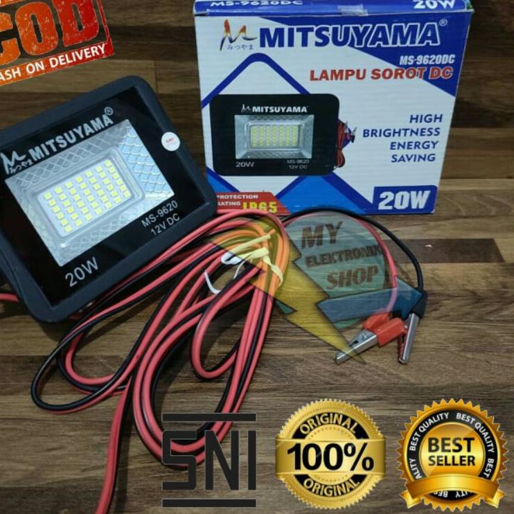 Jual KodeD8p3O--LAMPU SOROT AKI DC 50W,30W,20W,10W LAMPU SOROT AKI MITSUYAMA LAMPU TEMBAK 12V ...