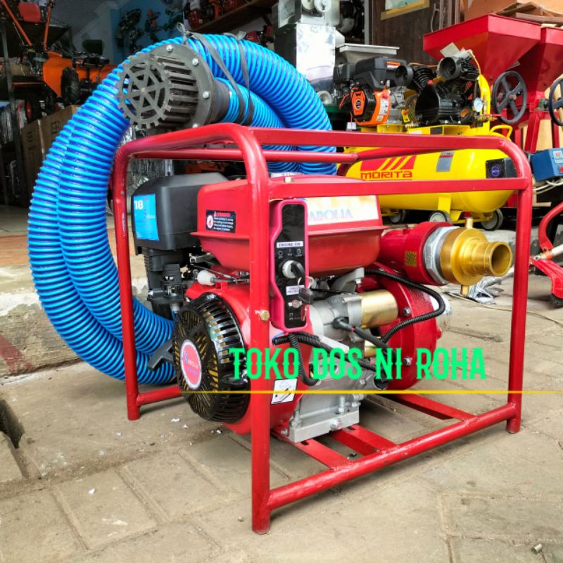 Jual Pompa Pemadam Kebakaran 3Inchi Mesin SR-18HP Elektrik Starter ...