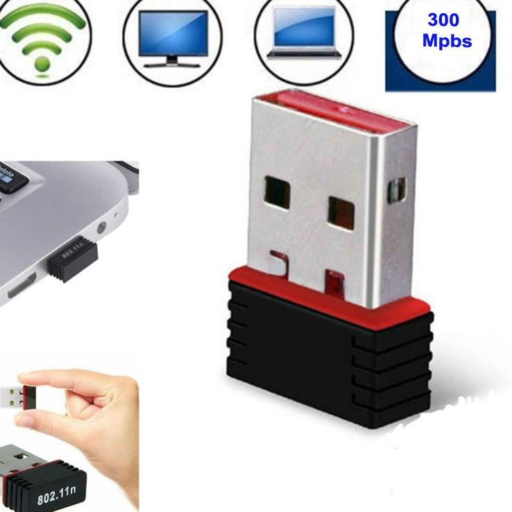 Jual Penawaran Terbaik--USB Wifi Adapter Wireless Adapter Network USB Wifi Dongle 300 mbps ...