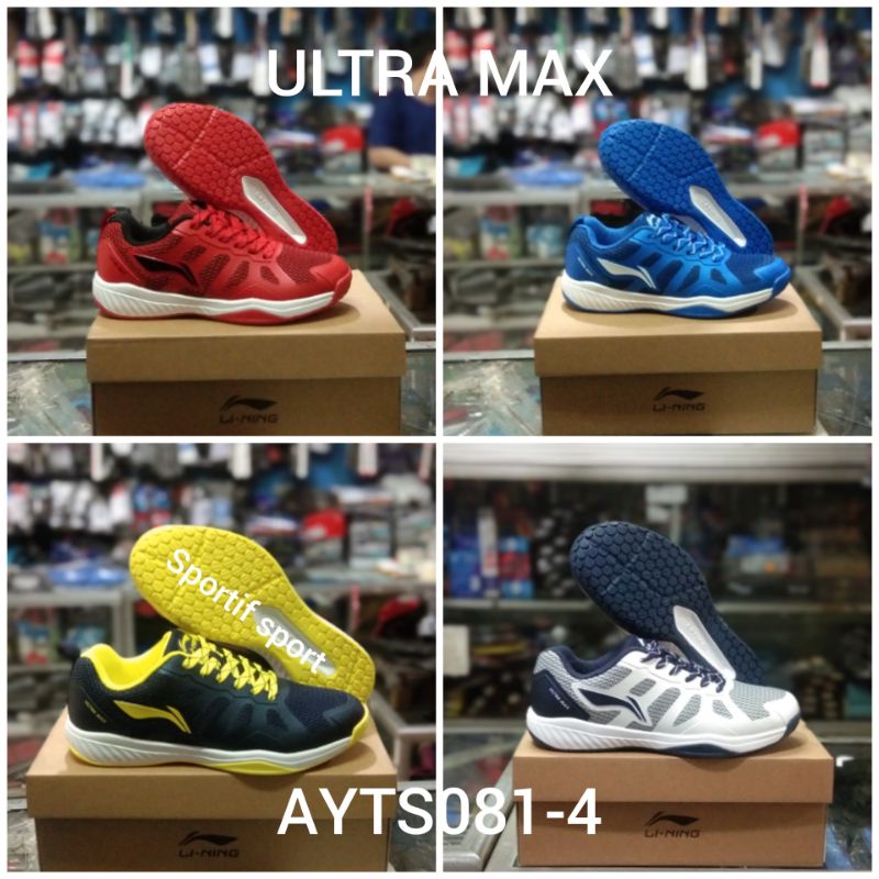 Jual Sepatu Badminton Lining Ultra Max Oryginal Sise 34-45 Yu Di Nego ...