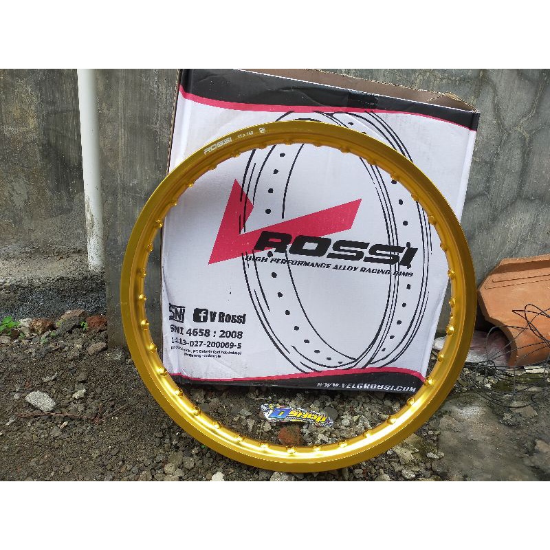 Jual Velg Rossi Velg Vrossi Ring 17 Gold Velg Vrossi WM Shape | Shopee ...