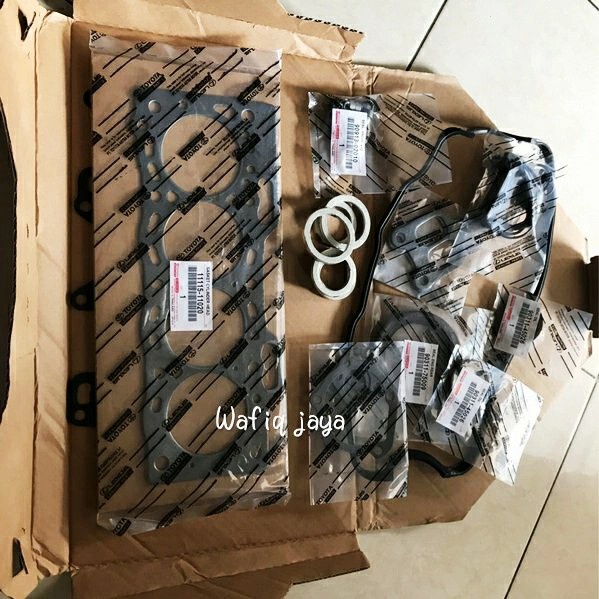 Jual paking full set gasket full set starlet 1300cc 2E EP80 | Shopee Indonesia