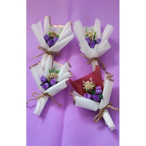 Jual buket bunga mini buket hari guru | Shopee Indonesia